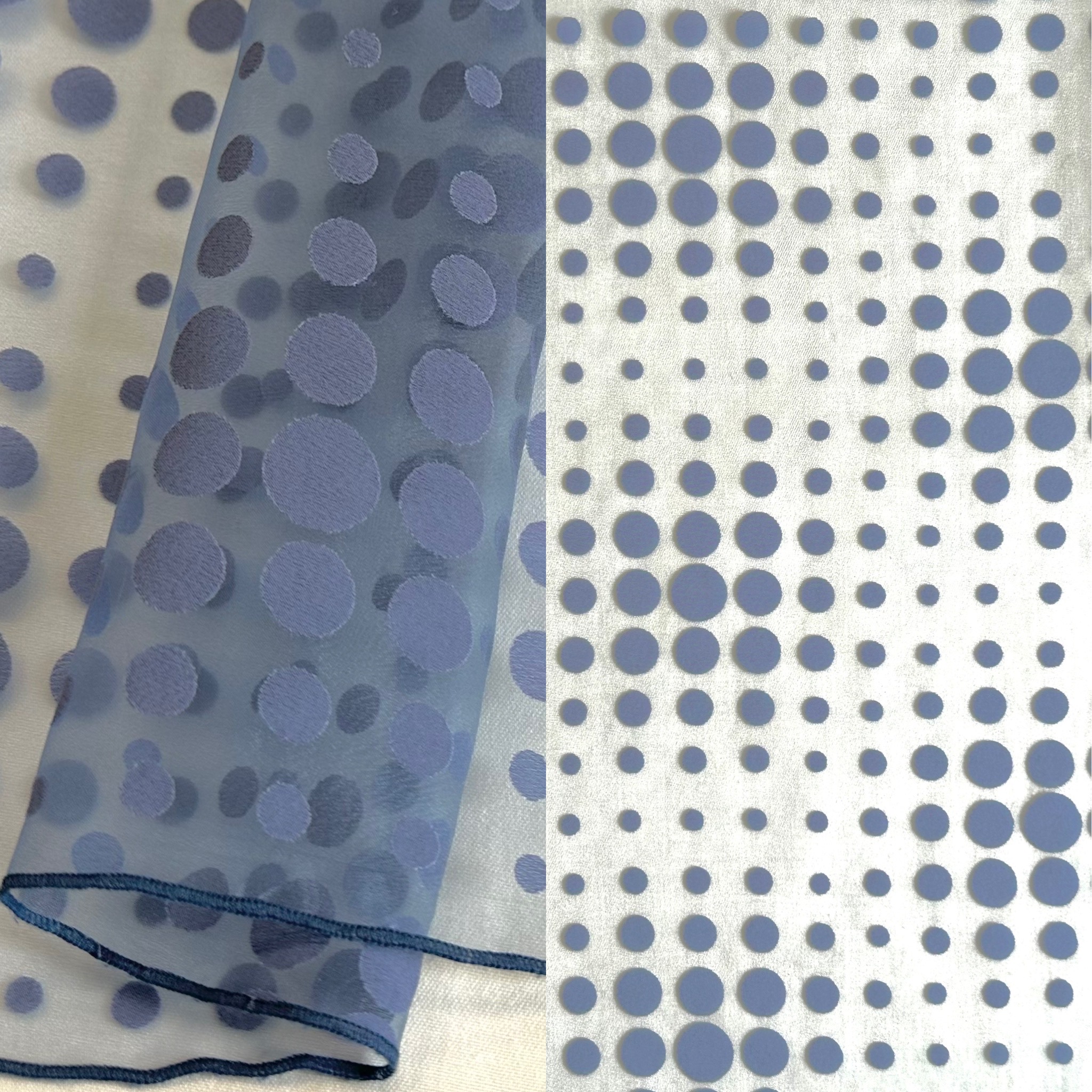 Navy Dots - Linen Library