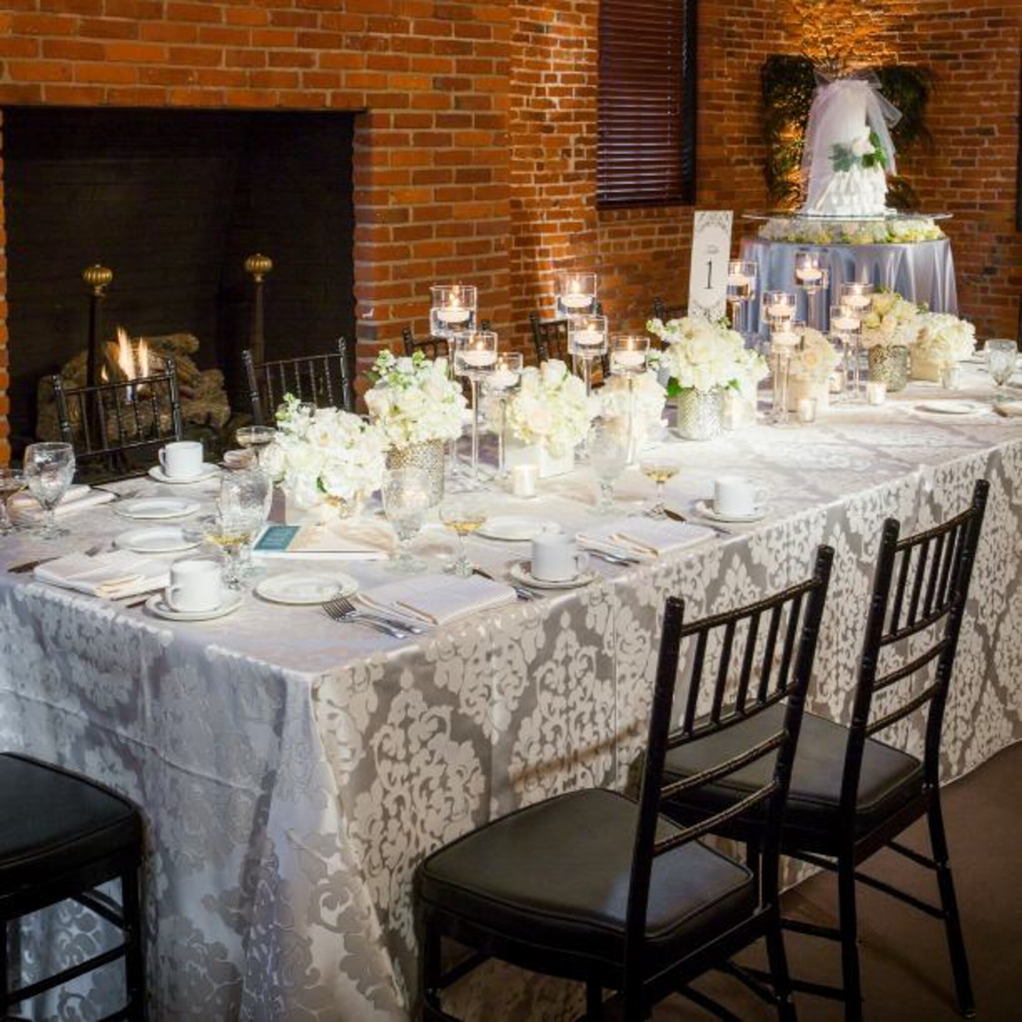 Dove Damask – Linen Library